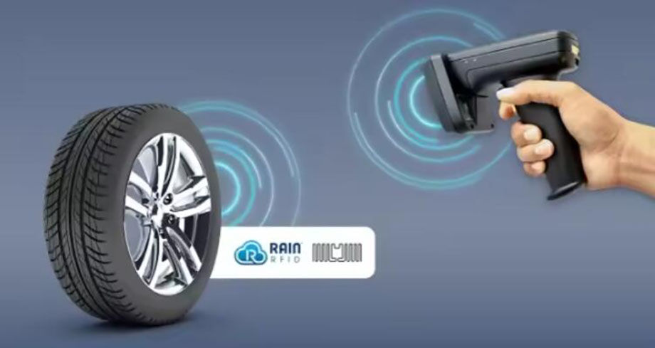 860mhz-960mhz Uhf Rfid Rubber Vehicle Tire Tags For Vehicle Management ...