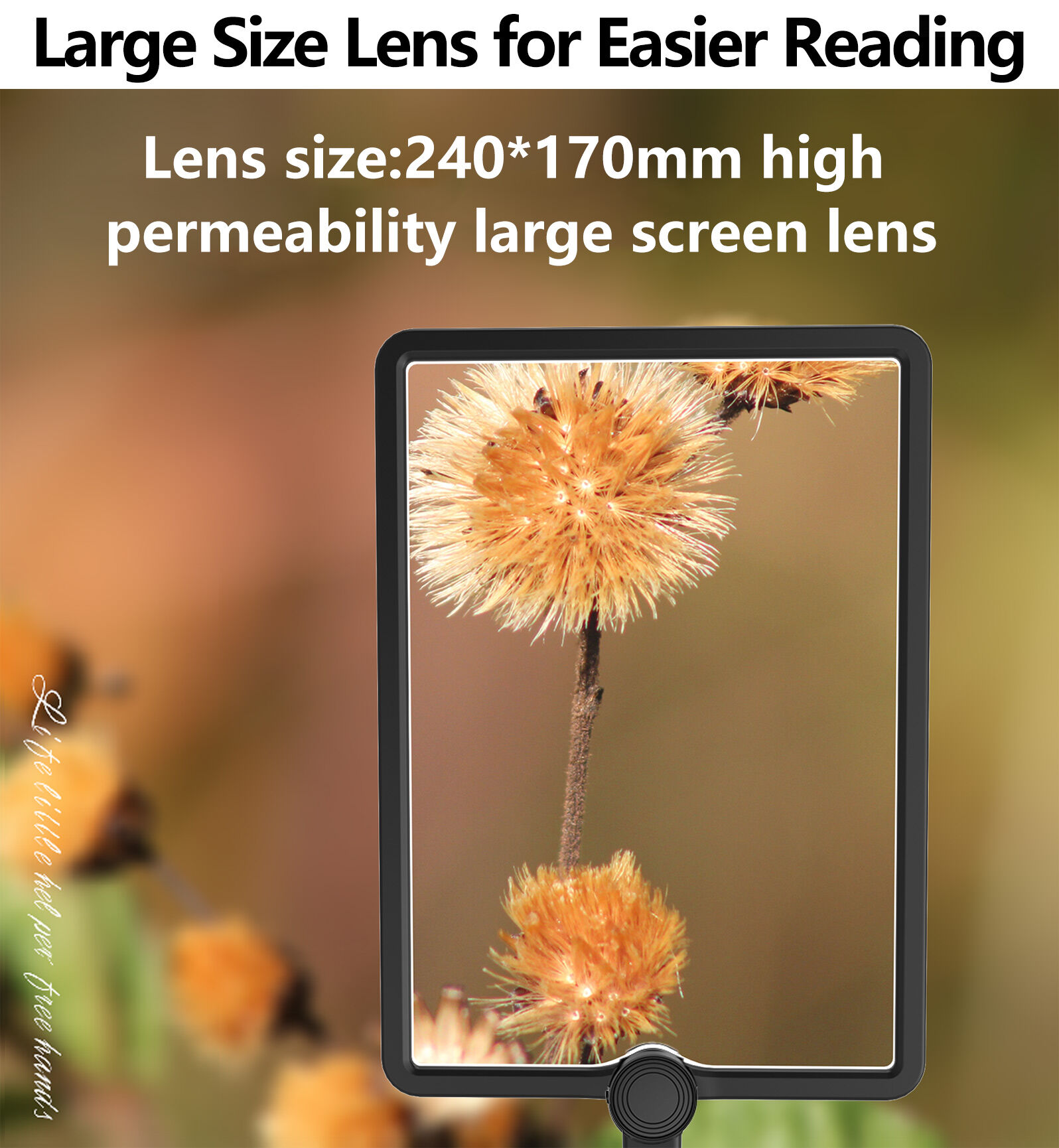 High Quality Custom Magnifying Lamp Magnifier Glasses With Led Light ...