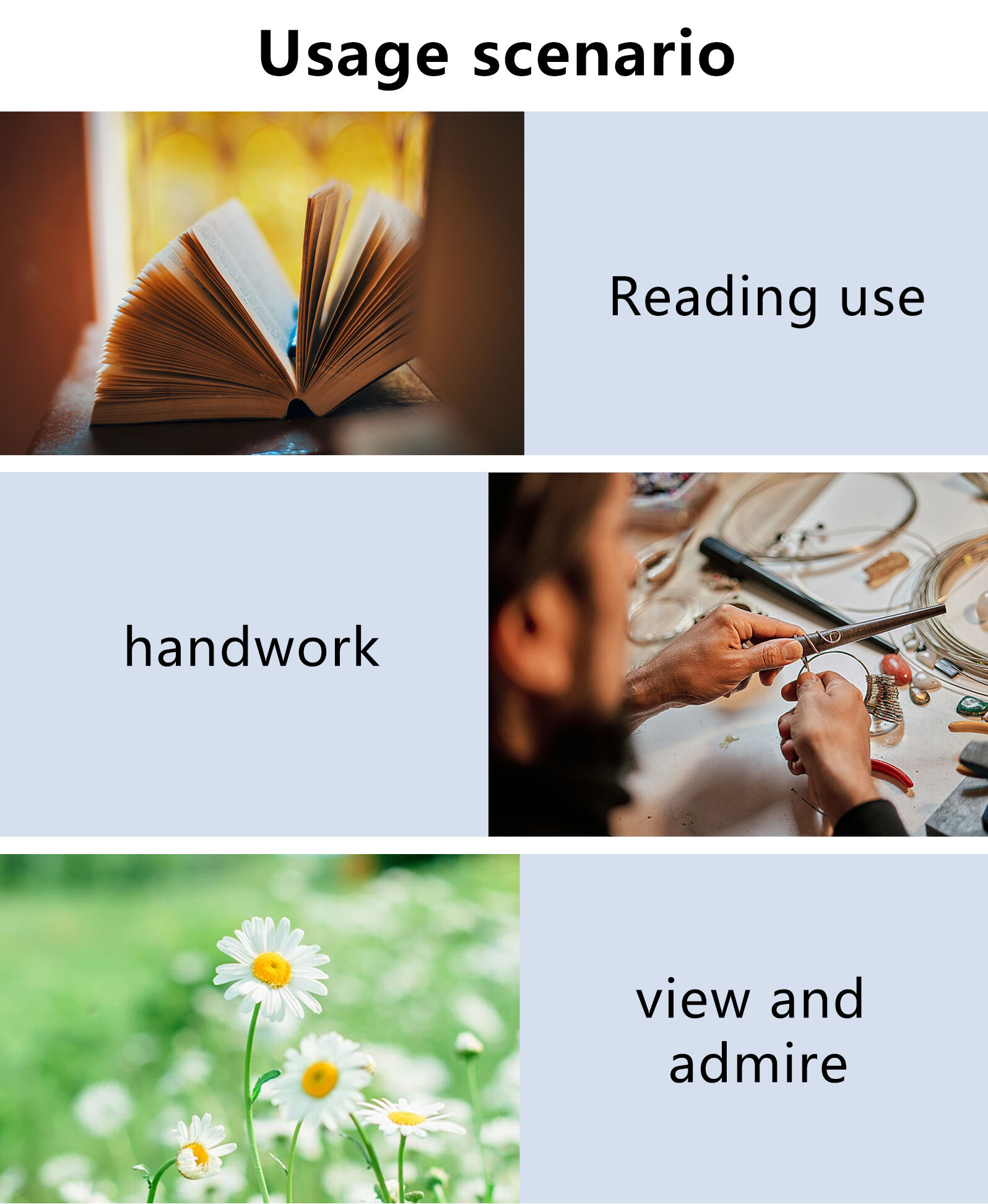 New Product Launch Hands-free Reading Magnifying Glass, Neck Wear ...