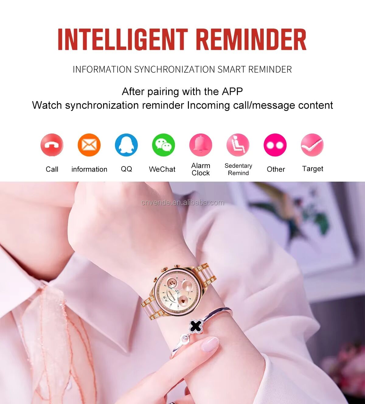 Smart Watches Count Men Women Smartwatch Fitness Bracelet Connected ...