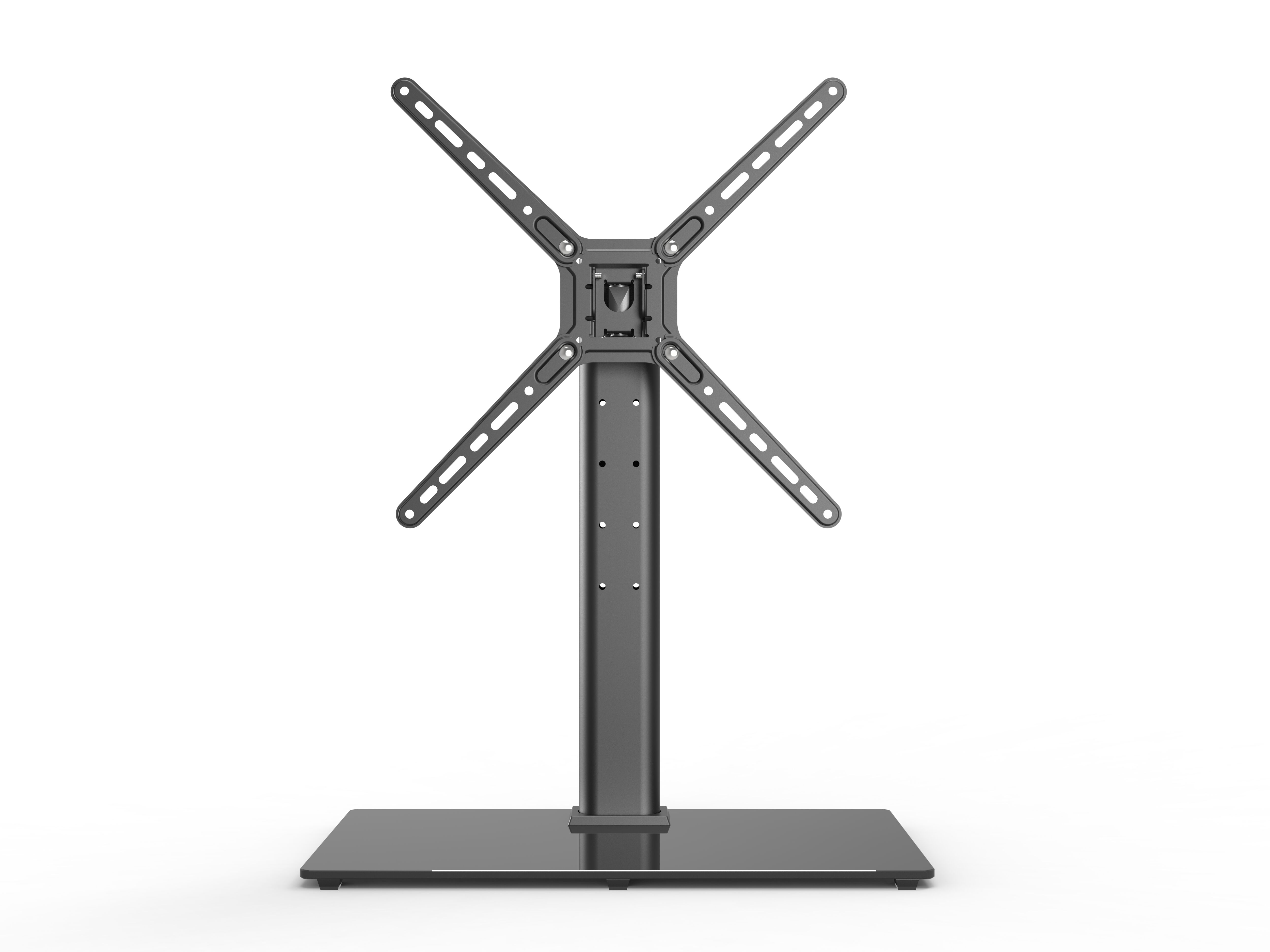 Universal Tv Desktop Stand Mount For 23-65 Inch Lcd Oled Flat/curved ...