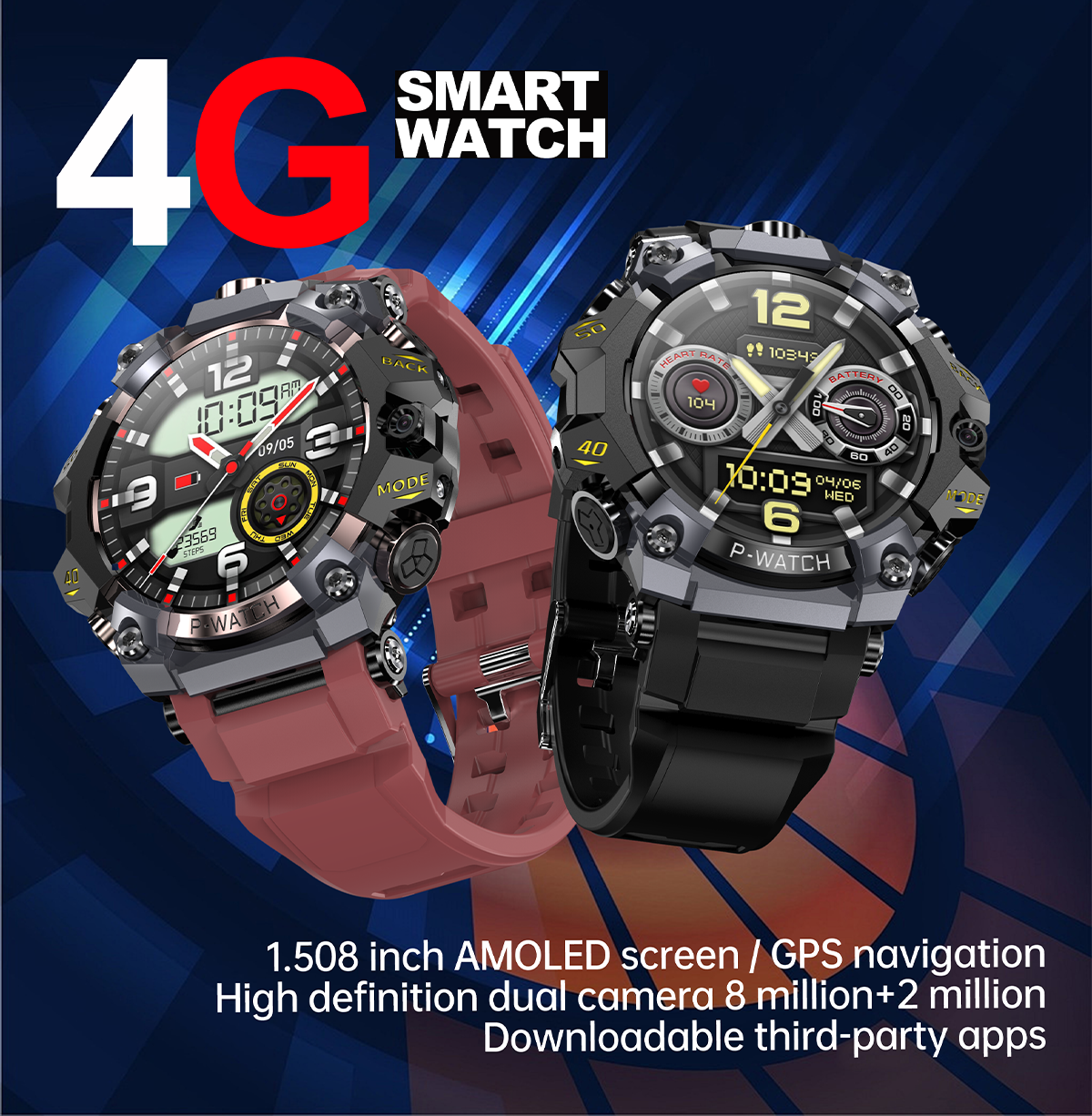 Bulk Buy China Wholesale Nhj14 Trending Smartwatch 4g Lte With Amoled ...