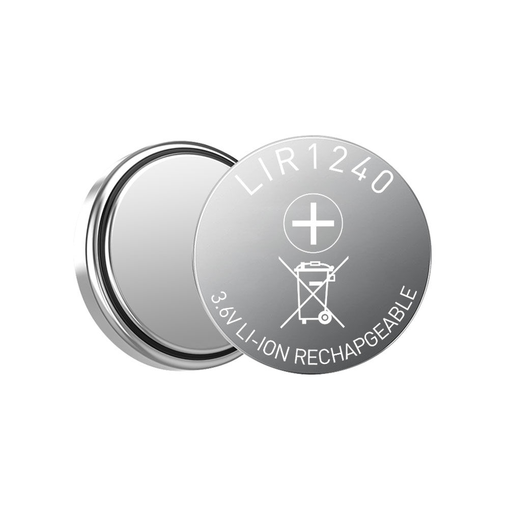 Rechargeable 3.6v 50mah Lithium Ion Coin Cell Compliant With Iec 62133 ...