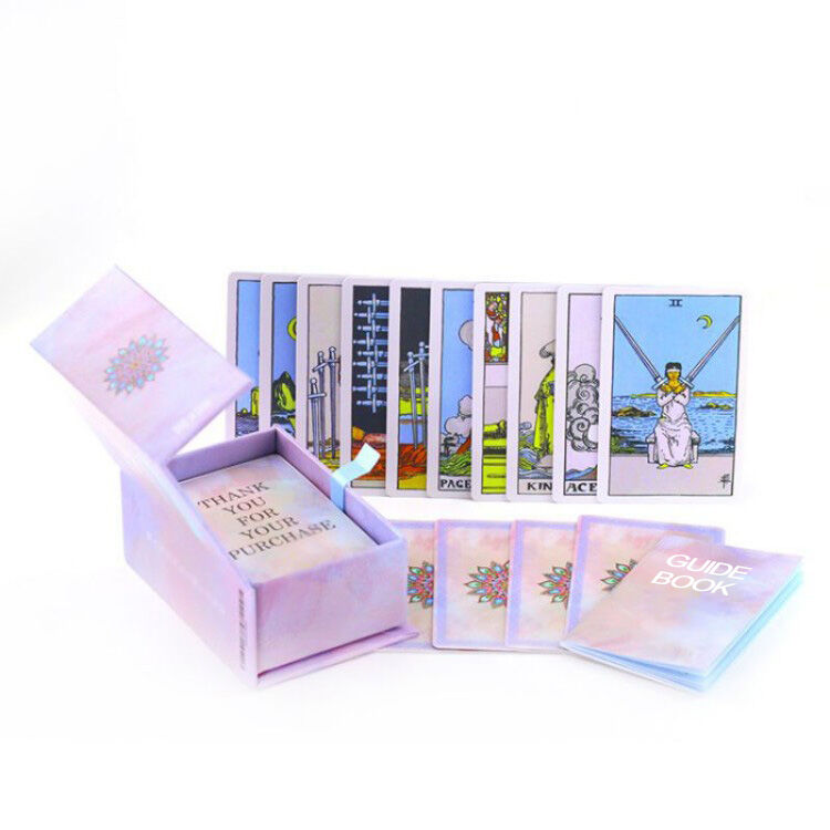 Personalized Tarot Cards Set With Guidebook And Cardboard Box $0.7 ...