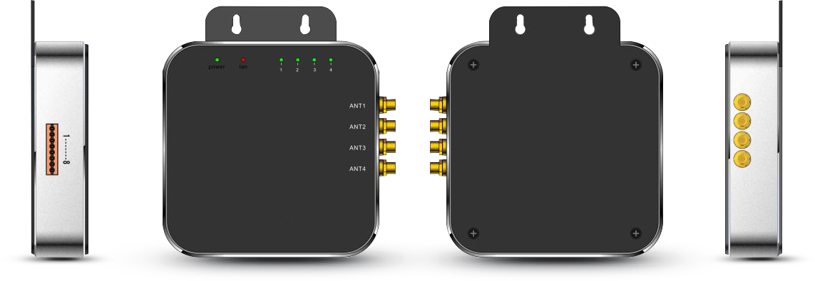 Buy China Wholesale Ur4 Chainway Tcp Ip 4-port Rs232 Rj45 Rfid Fixed ...