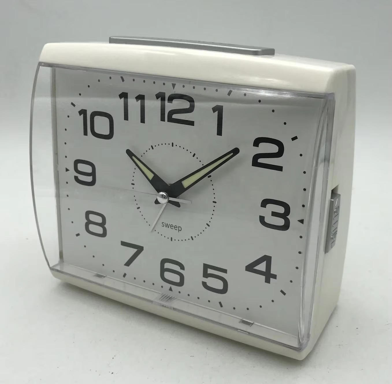 Talking Analog Alarm Clock For Visually Impaired Large Numbers Desk ...