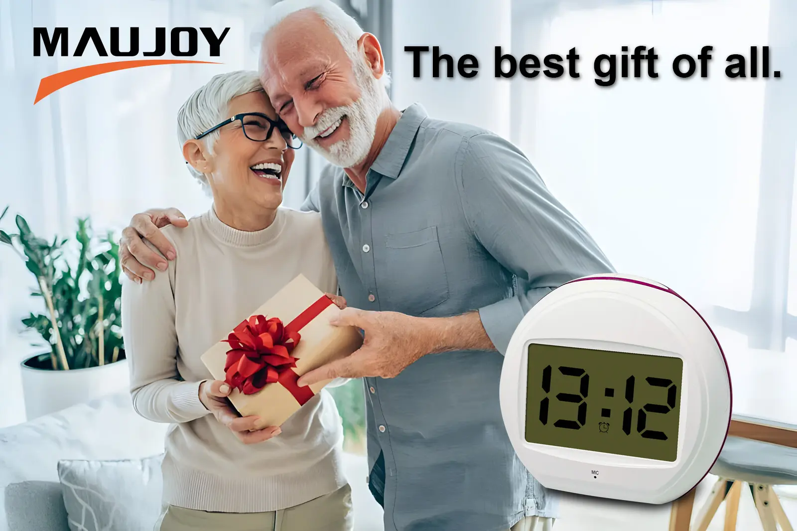 Custom Clear And Loud English Voice Talking Analog Alarm Clock For ...