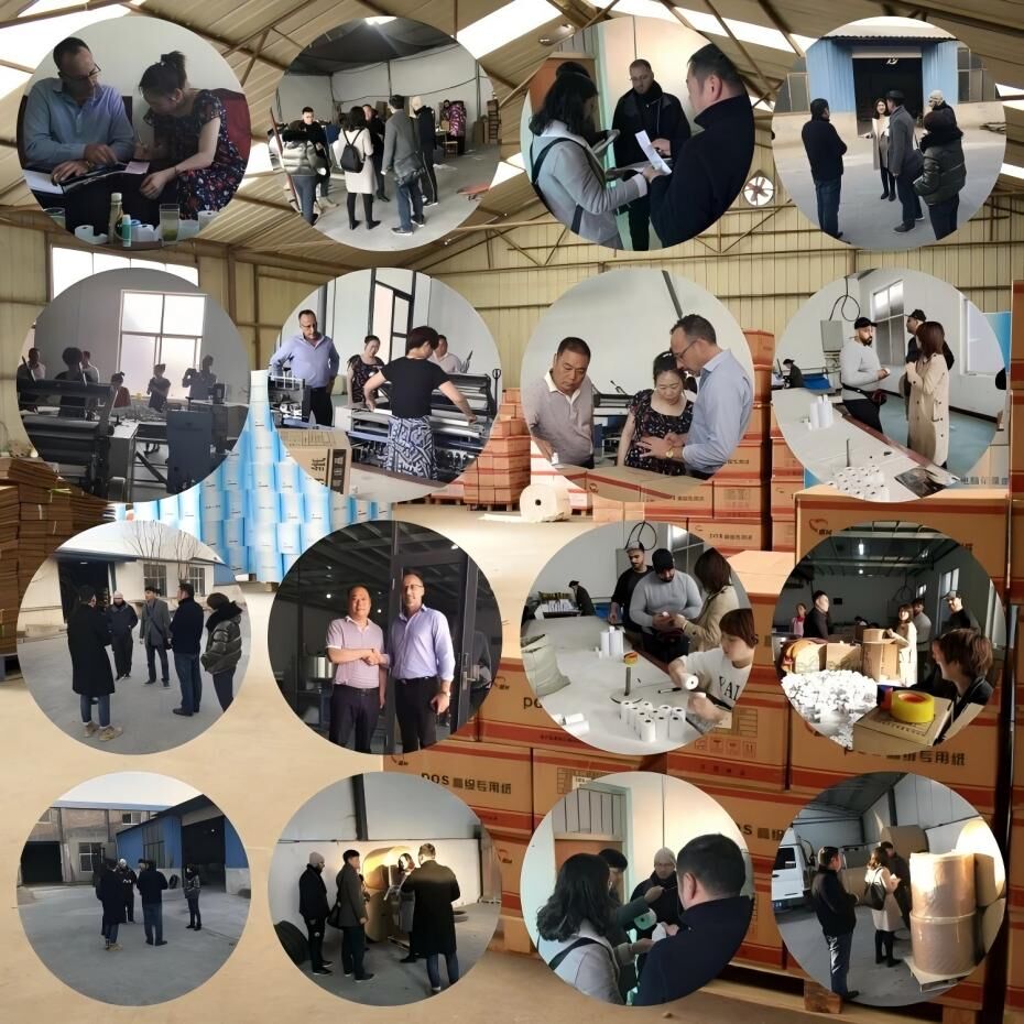 80*80mm Single Layer Customizable Size Thermal Paper Roll 45g 50g 55g ...