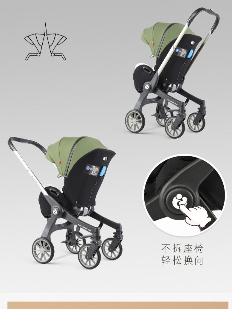 Factory Direct High Quality China Wholesale Baby Stroller 4in 1 With ...