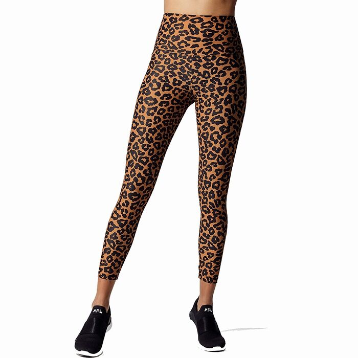 Custom Design Brazilian Leggings Leopard Printing High Waisted Workout ...
