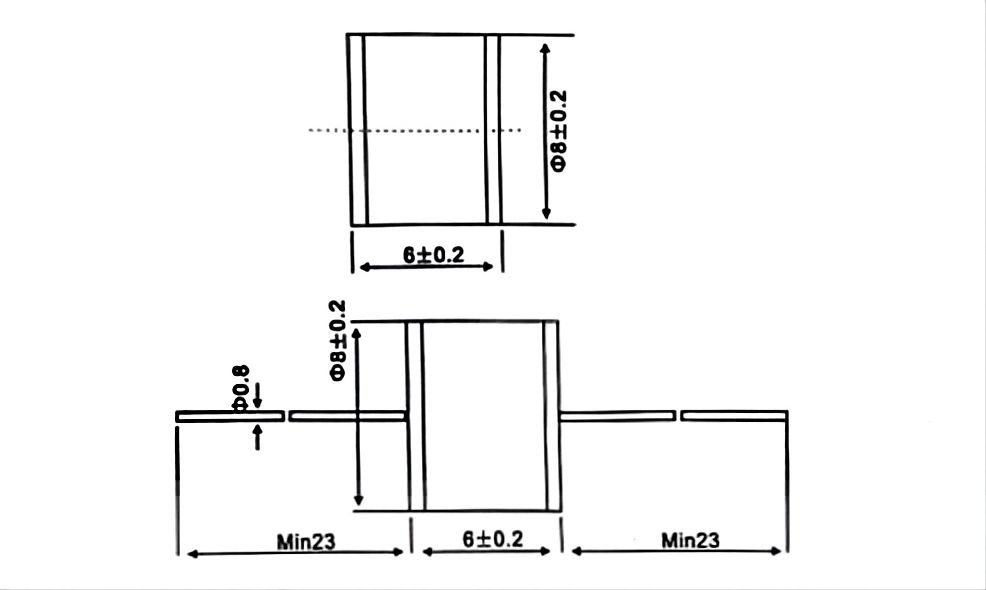 2-electrode Gas Discharge Tube Electronical Protection Component Gdt ...