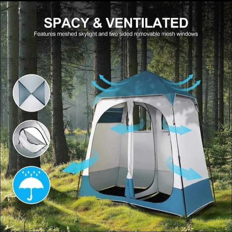 Portable Camping Bathroom Changing Bath Toilet Oneside Shower On Other ...