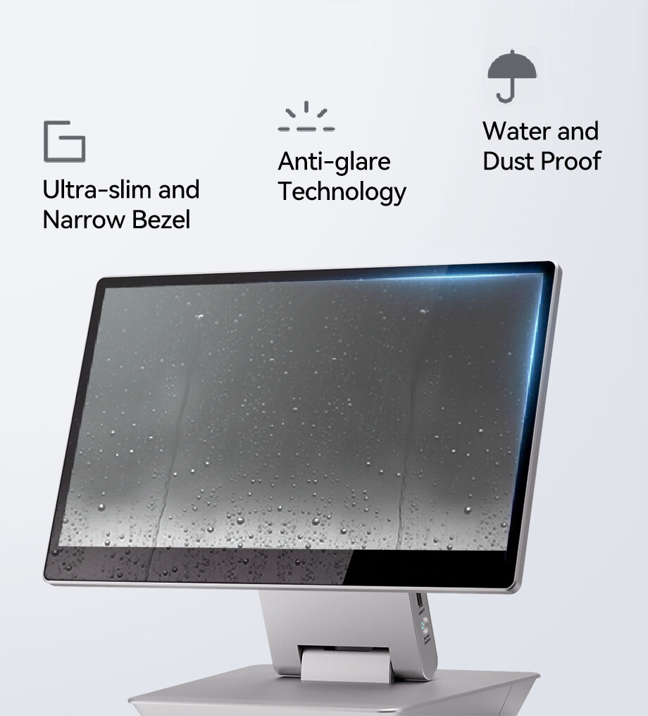 Oem 15.6 Inch Pos Terminal Foldable With Waterproof And Anti-glare For ...