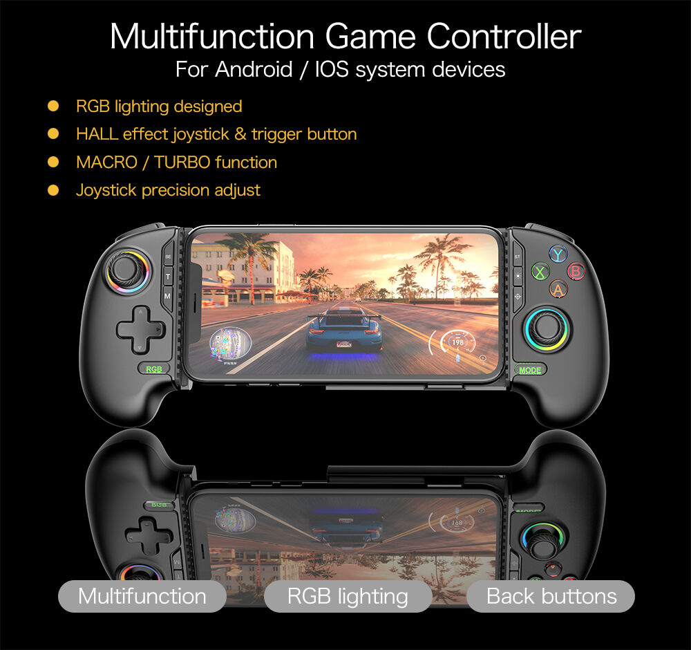 Wireless Telescopic Mobilegame Controller For Android & Ios Comppatible Switch Lite,switch Oled ...