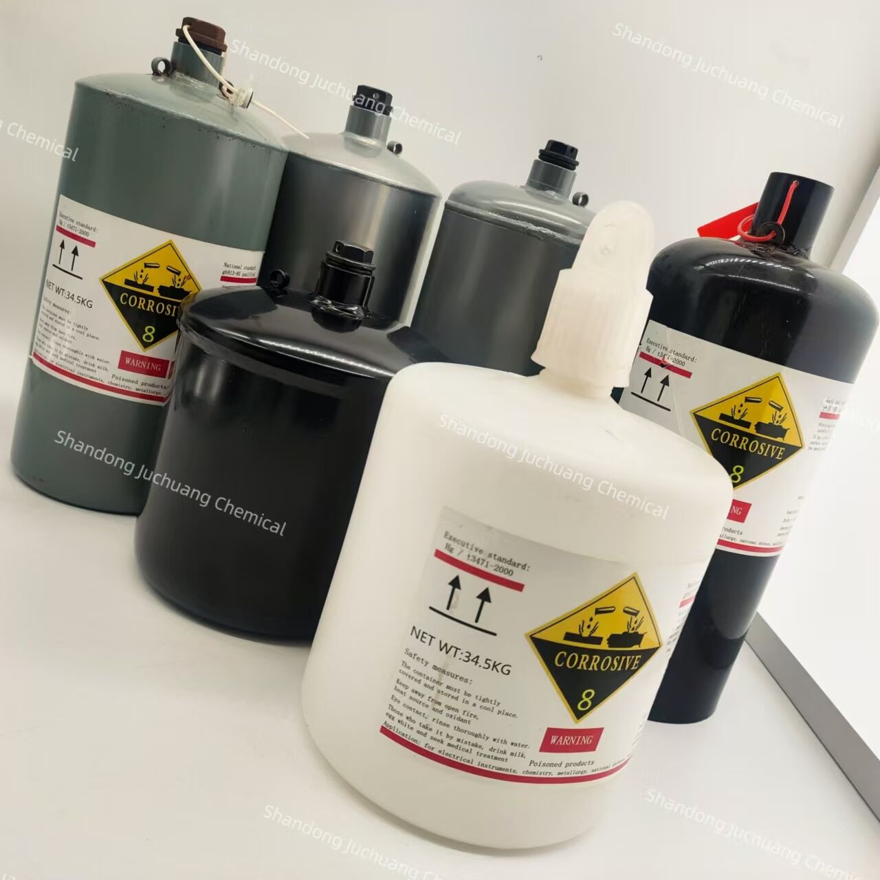 Hot Sale Liquid -mercury Metal Silver Can 34.5kg Ordinary Packaging Can ...