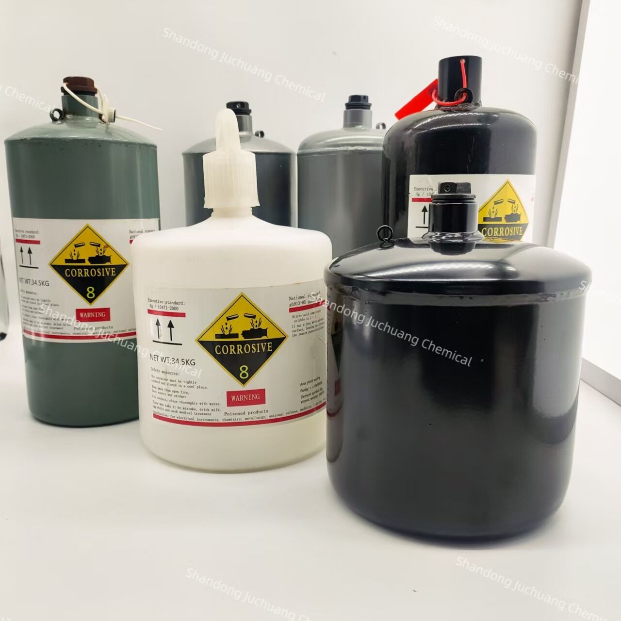 Hot Sale Liquid -mercury Metal Silver Can 34.5kg Ordinary Packaging Can ...