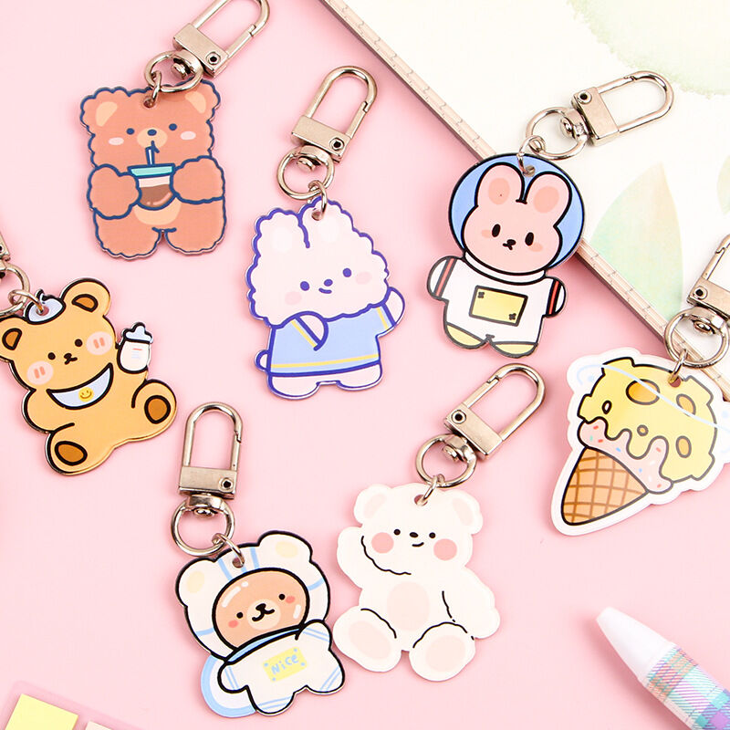 Factory Direct High Quality China Wholesale Sisslia Acrylic Key Chain ...