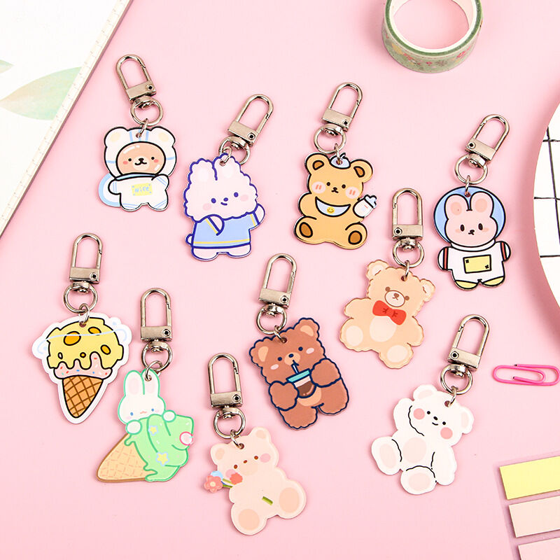 Factory Direct High Quality China Wholesale Sisslia Acrylic Key Chain ...