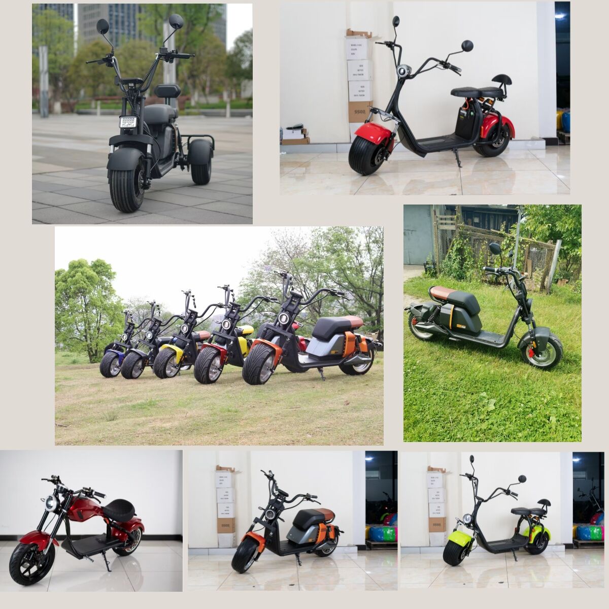 New Eec Coc Fat Tire City Coco 75km/h Electric Citycoco Long Range ...