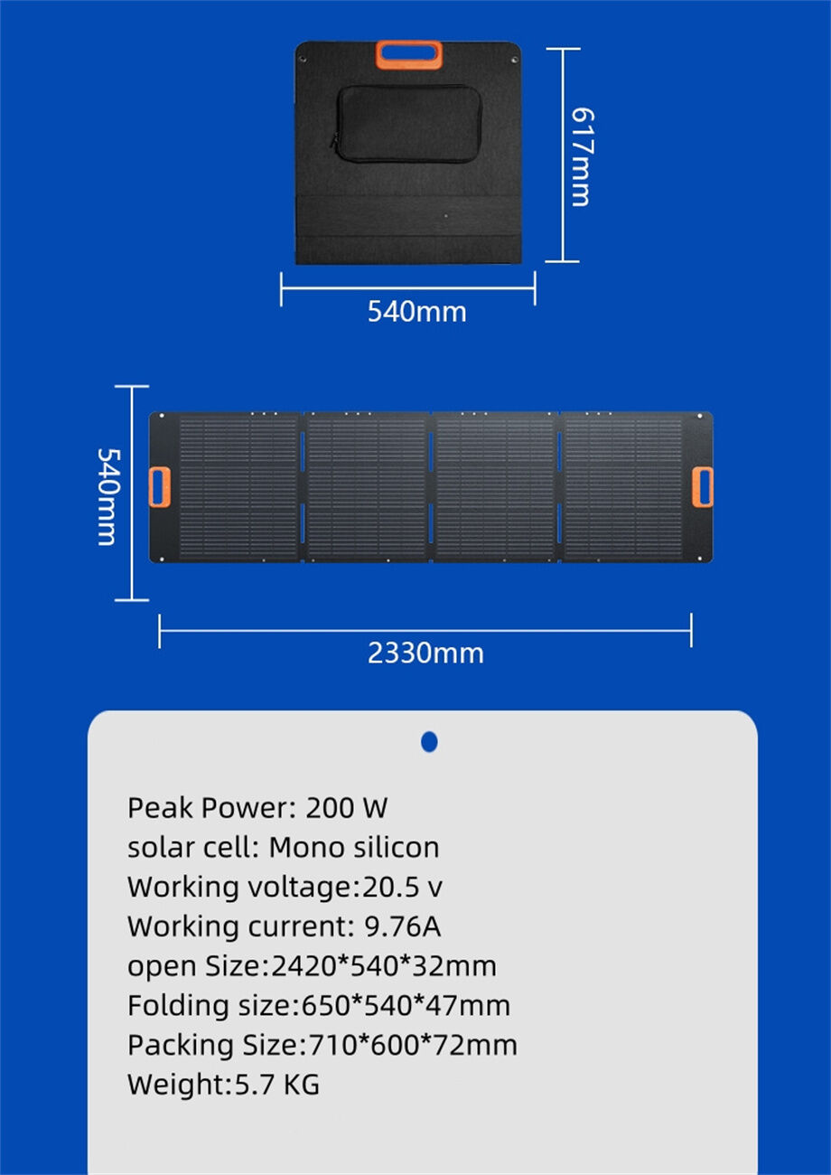 Buy China Wholesale Convenient Carry 200w Portable Solar Panel Foldable ...