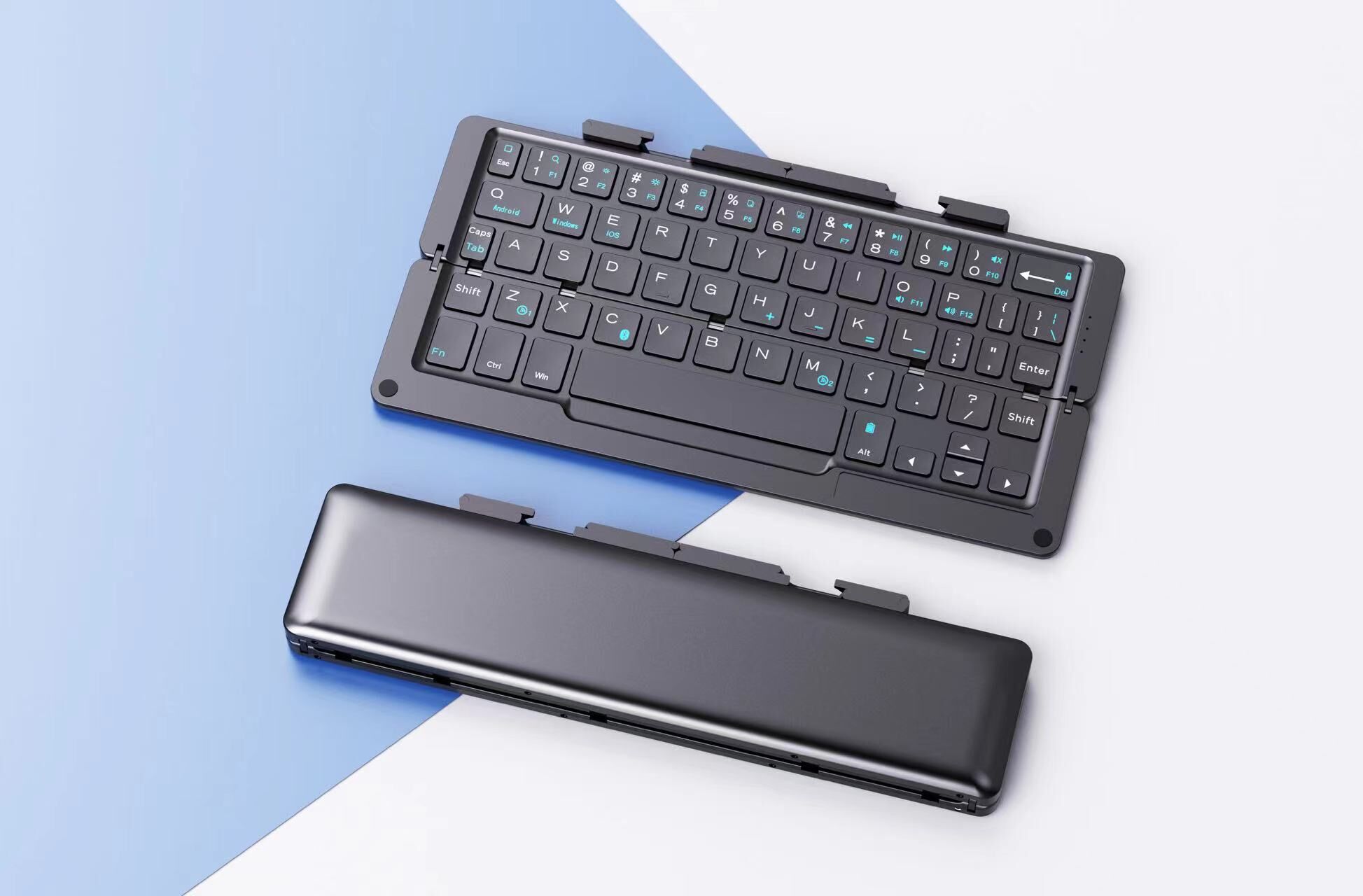 Convenient Bluetooth Folding Keyboard With Magnetic Suction, The First ...