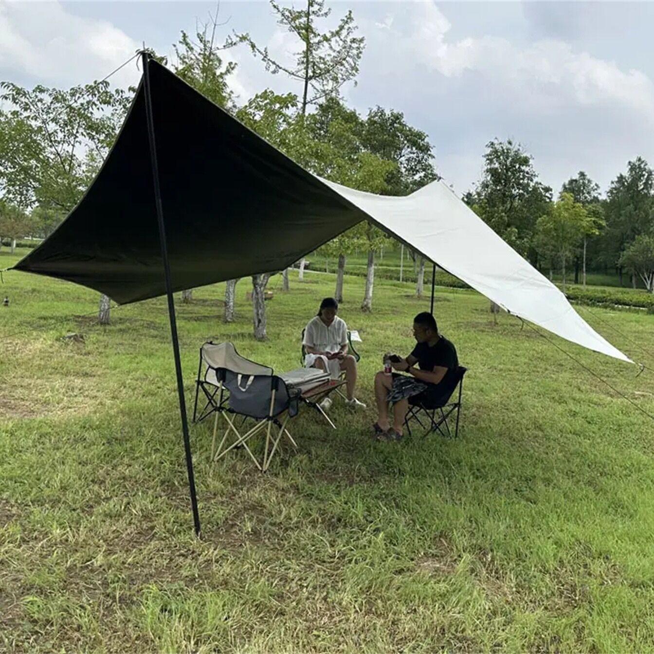 Aluminum Restaurant Umbrellaoutdoorwaterproof Cantilever Garden Beach ...