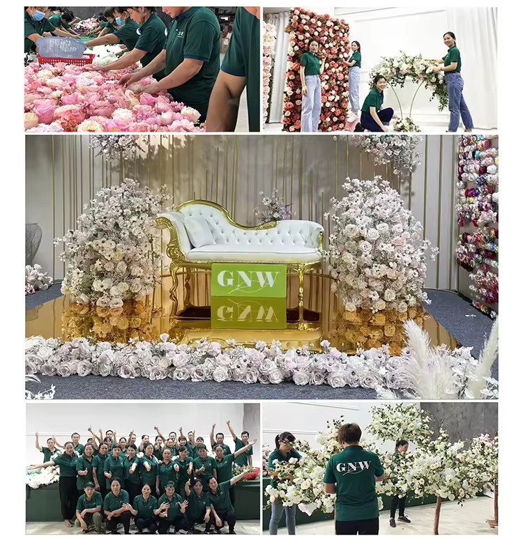 Gnw 2025 Supplies Flores Artificiais Rose Marriage Greenery Flower ...