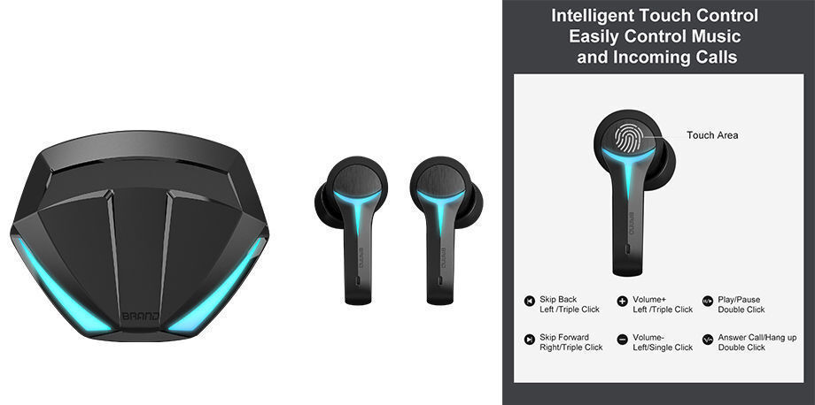 Factory Direct High Quality China Wholesale New Tws Gaming Wireless ...