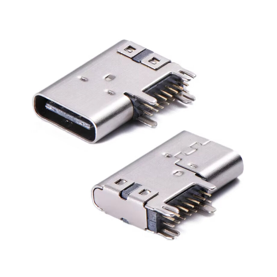 Bulk Buy China Wholesale Hot Sell Usb-c Socket Connector 14pin Through ...