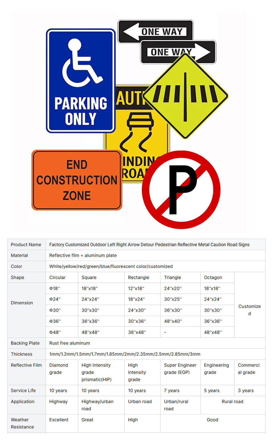 Customized Safety Reflectors & Panels - China Wholesale Aluminum Road ...
