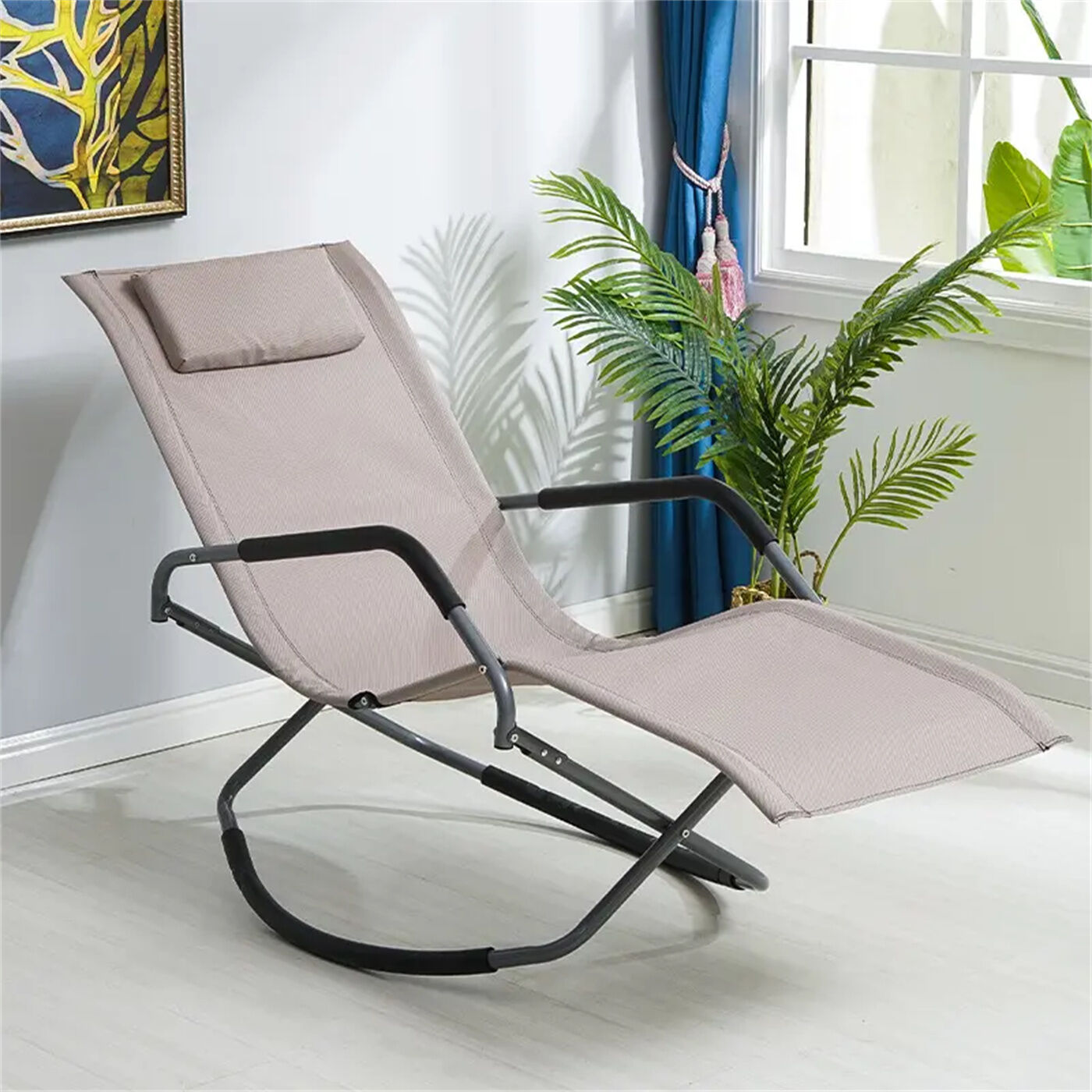 Buy China Wholesale Rocking Lounger Luxury Outdoor Orbital Zero Gravity ...