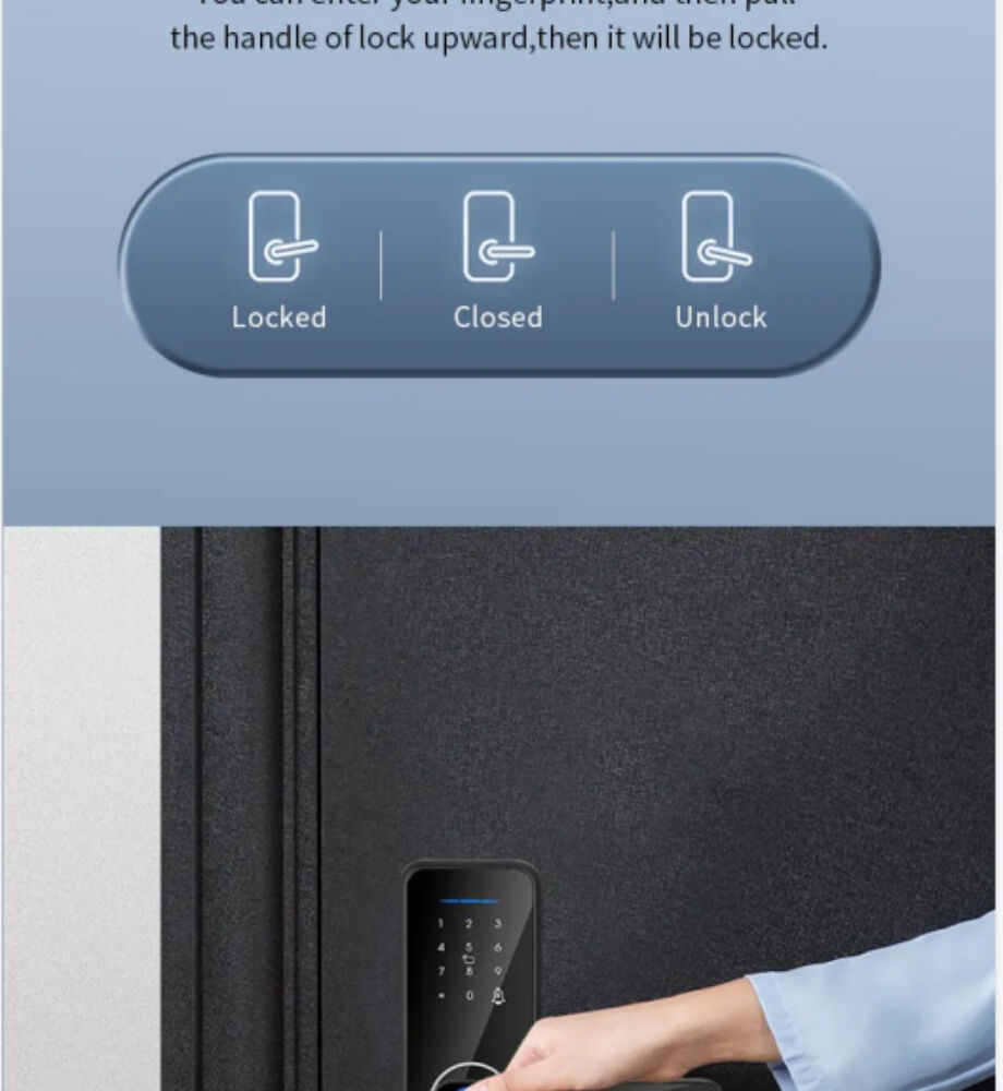 Buy China Wholesale Super Power Storage Intelligent Door Lock Support ...