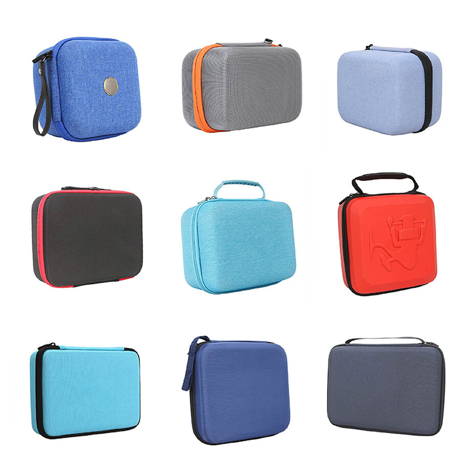 Wholesale Customized Shockproof Zipper Bags Packaging Hard Shell Foam ...
