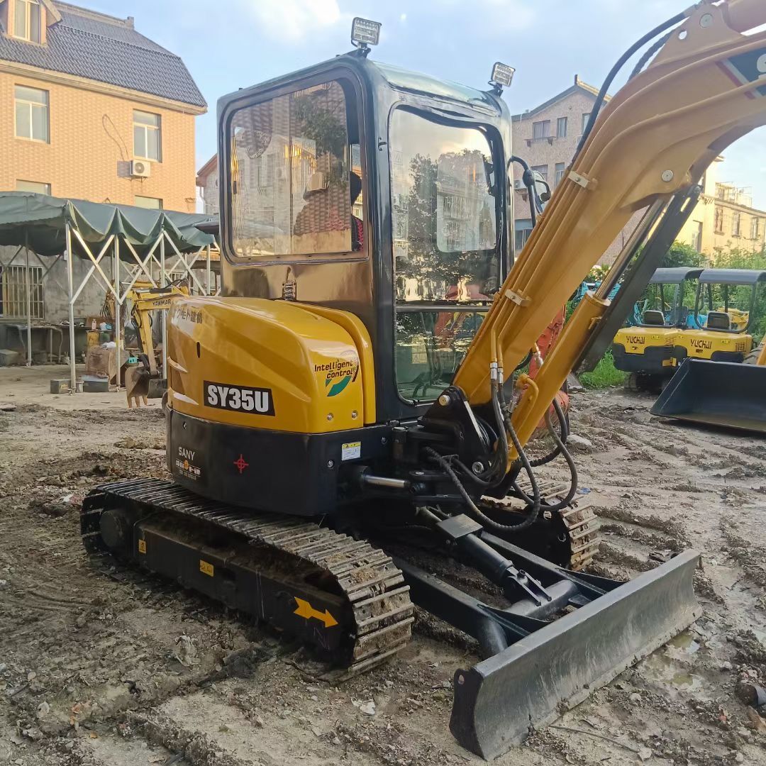 Used Excavator Sa-ny Official Manufacturer S/y 35u 3tons Small ...