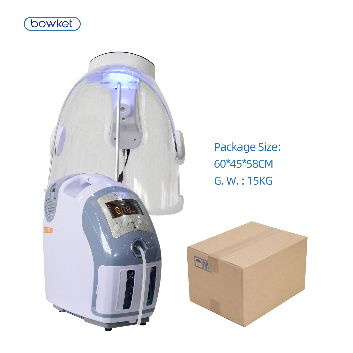 Buy China Wholesale Bowket Oxygen Facial Machine Jet Peel Face Oxygen ...