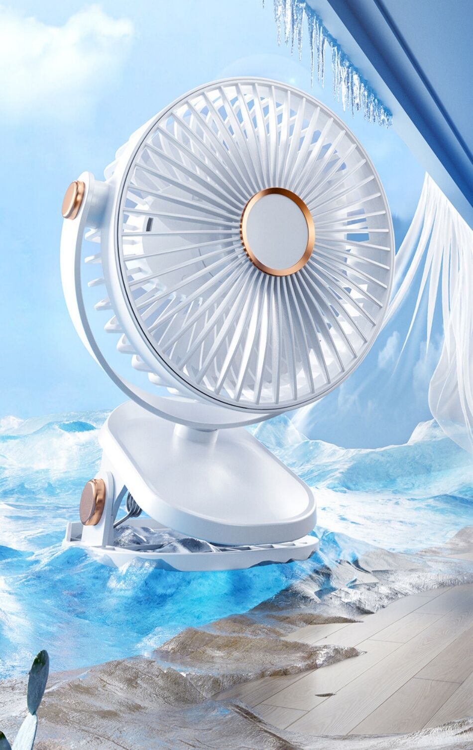 Buy China Wholesale 8-inch Clip Fan Usb Charging Silent High Wind ...