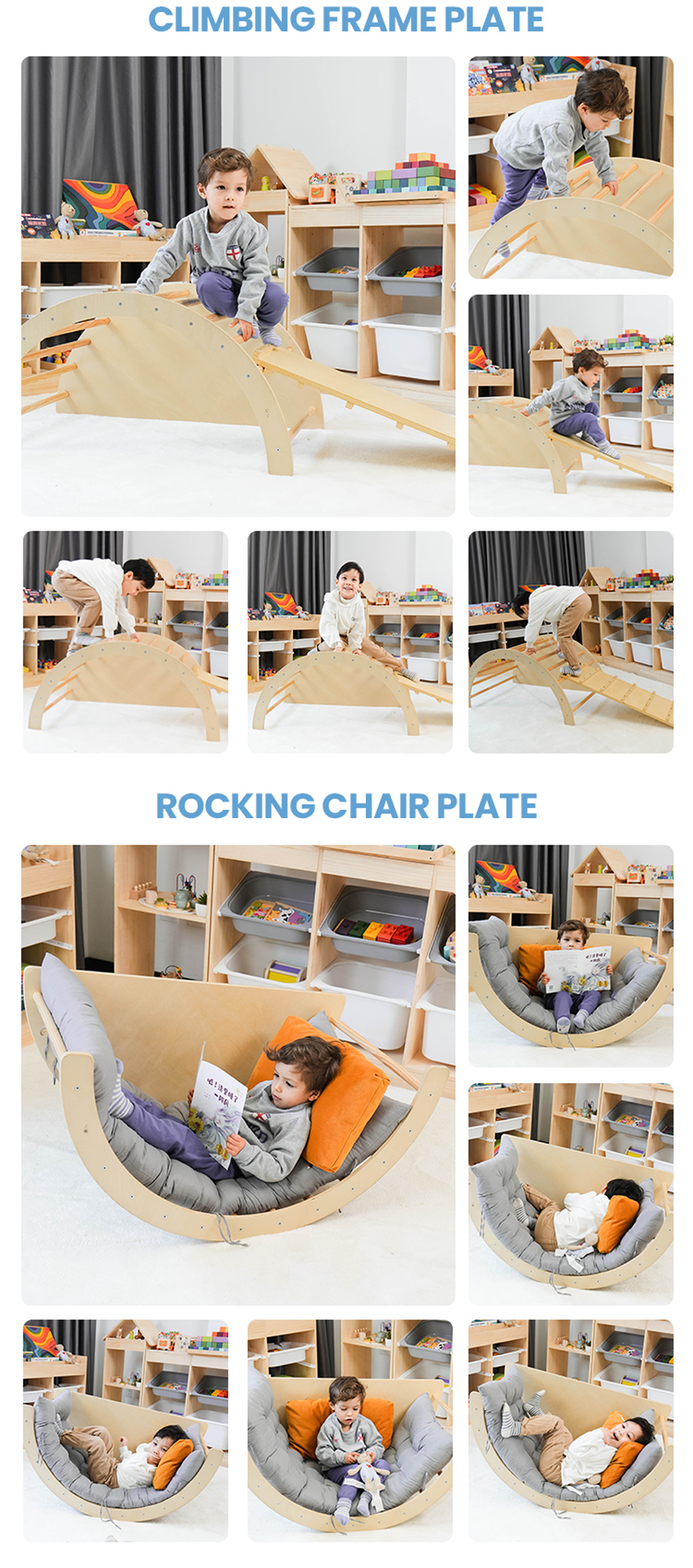 Buy China Wholesale Climbing Arch Rocking Chair Open-ended Rocker With ...
