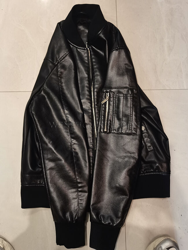 New Arrival Casual Men's Winter Bomber Jackets Men's Faux Leather ...