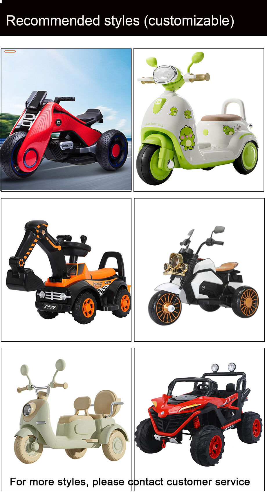 Children's Electric Motorcycles,baby Can Sit On Rechargeable Battery ...