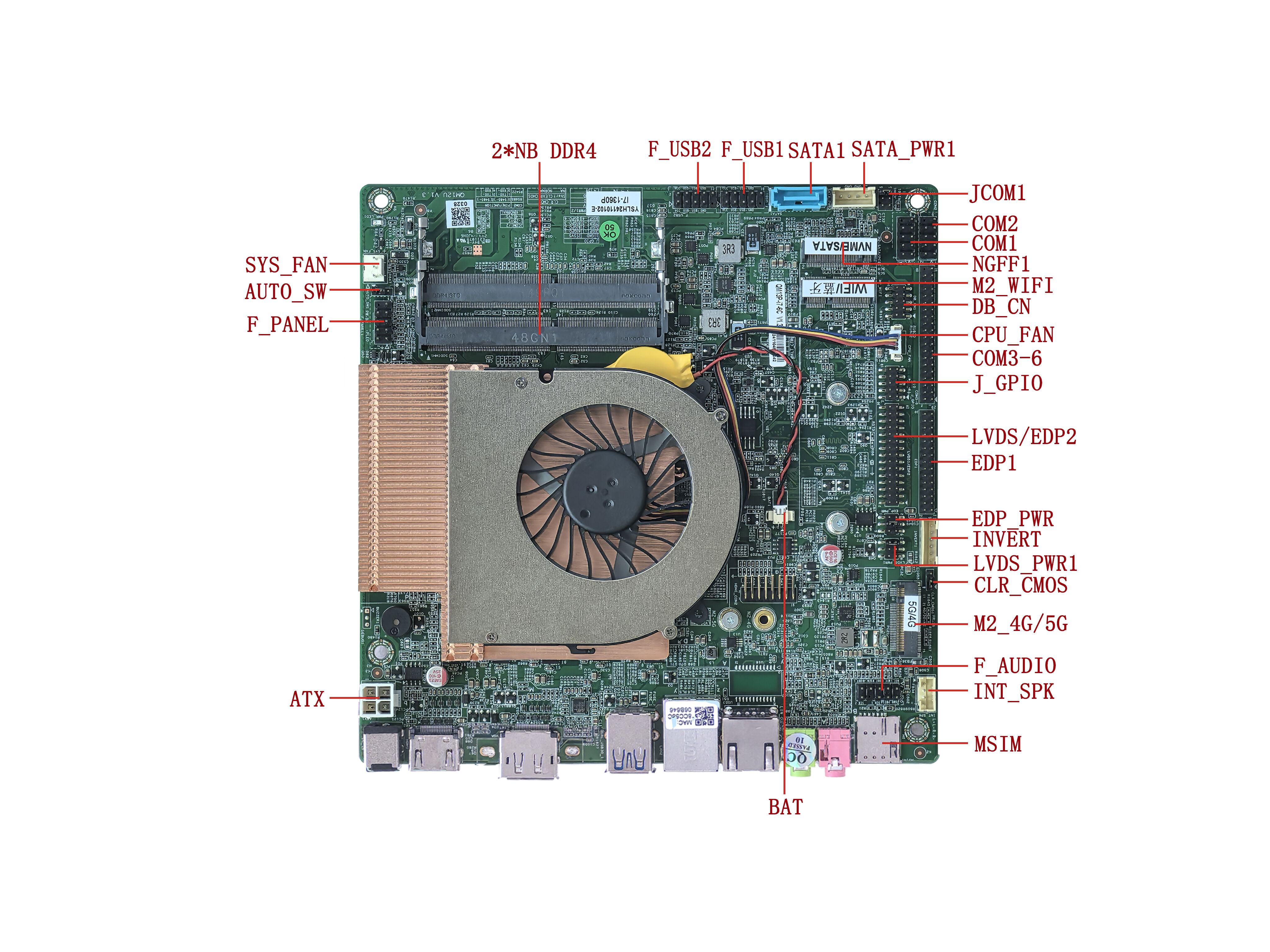 Elsky Factory Intel 12gen Cpu Motherboard With I219vsupport M.2 Wifi ...
