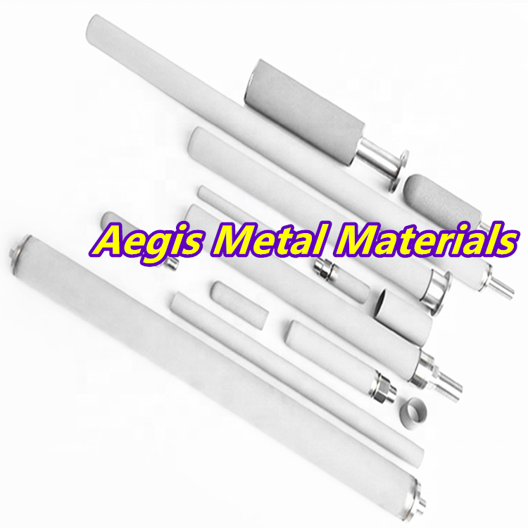 0.1-100 Filter Micron Titanium Sintered Powder Metal Porous Gas ...