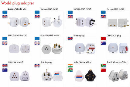 Global Socke3 Way Plug Adapter Uk, Multi Plug Extension With 6 Usb, 13a ...
