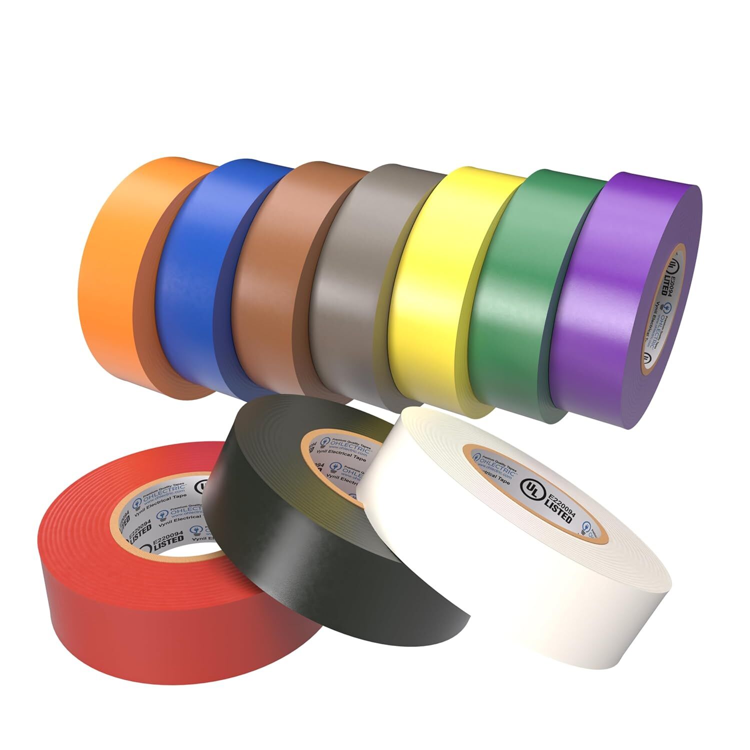 Excellent Matte Pvc Electrical Tape In A Variety Of Colors And ...