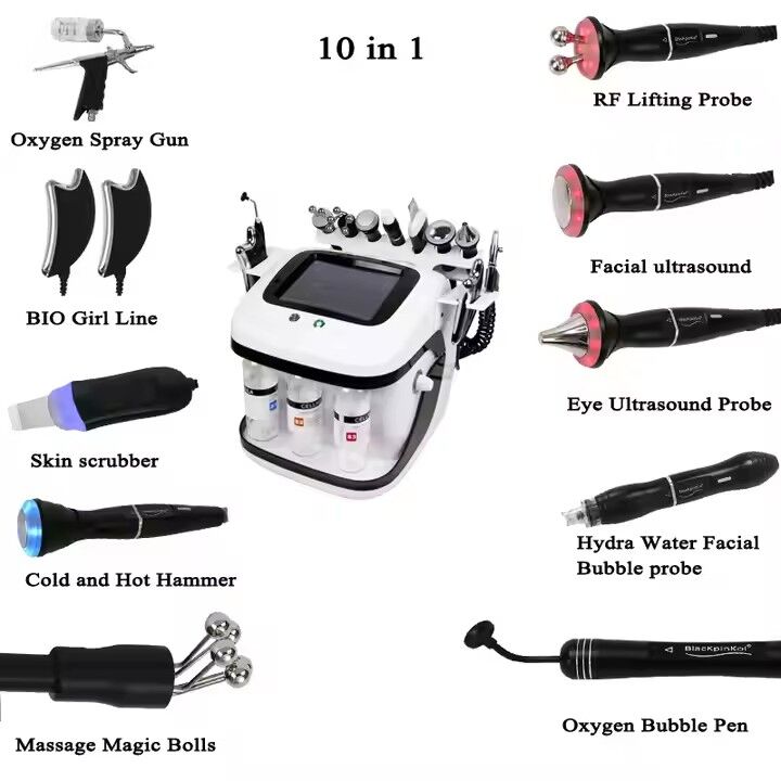 Au-s508b Auro 10 In 1 Hydrodermabrasion Facial Microdermabrasion Aqua ...