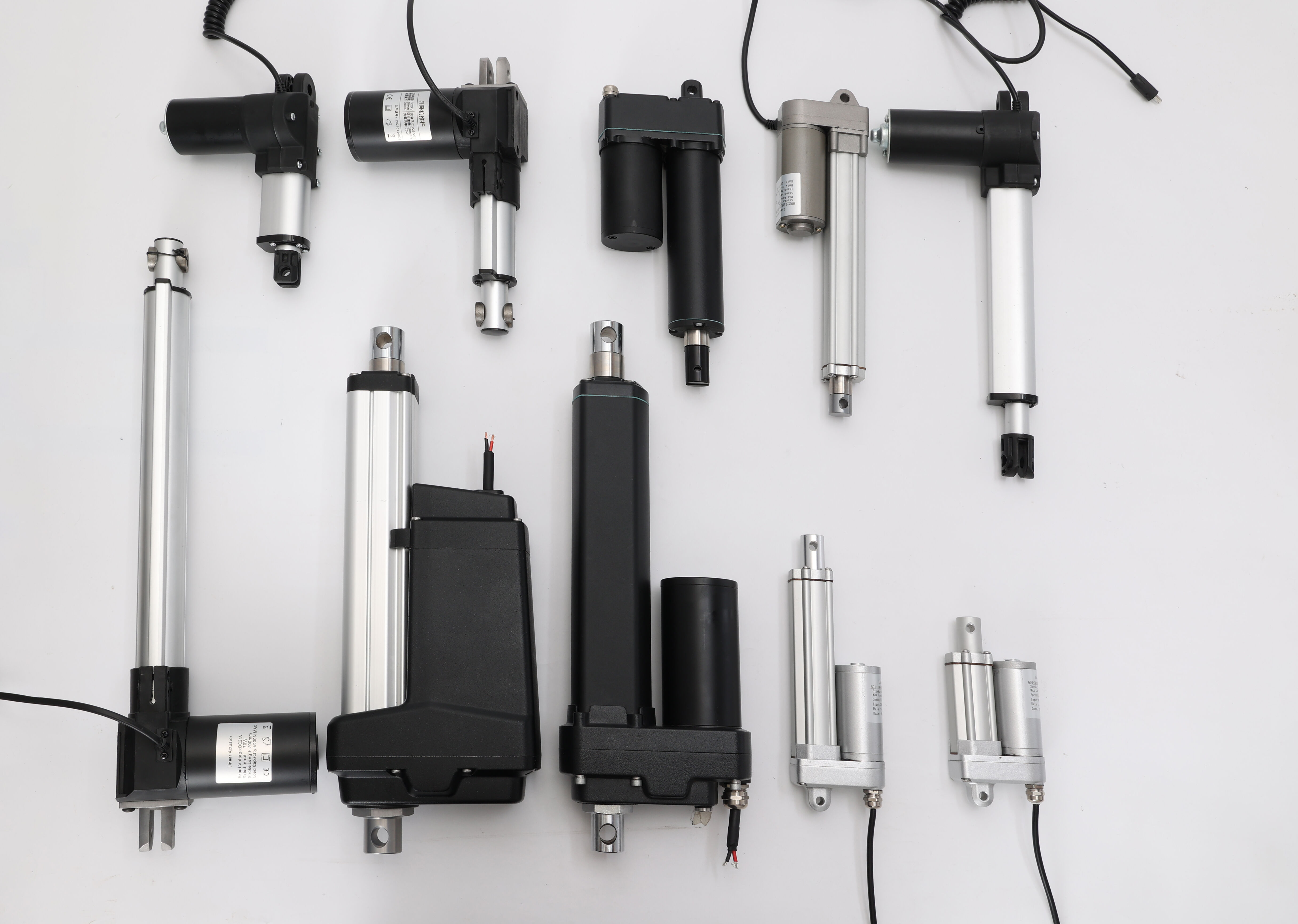 Internal Motor Electric Linear Actuator With Limit Switches, 100mm ...