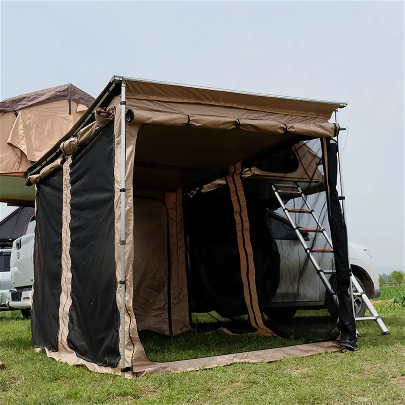 Campers Outdoor Car Camping Awning Car Side Awning Car Hiking Camping ...