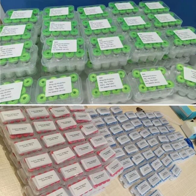 Stock Peptide Peptides Vials 5mg 10mg 15mg 30mg Peptide Fast Delivery ...