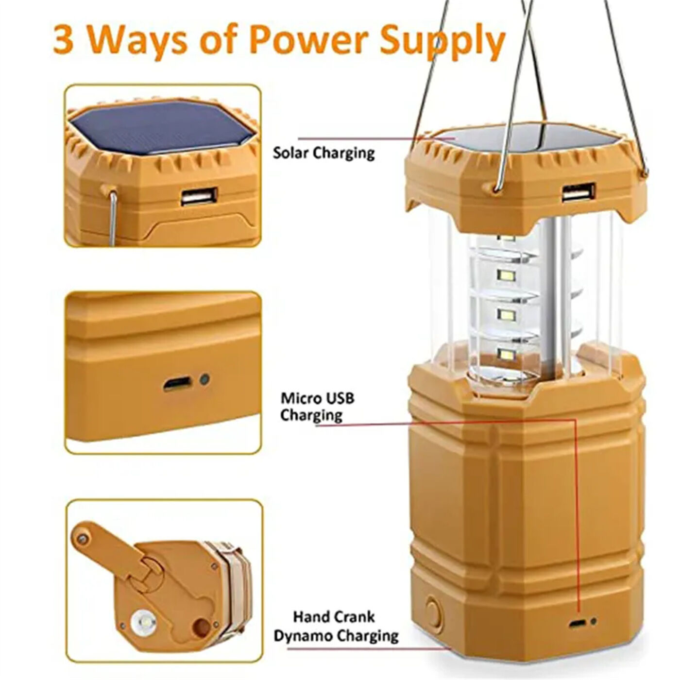 Buy China Wholesale Waterproof Outdoor Led Collapsible Solar Camping ...