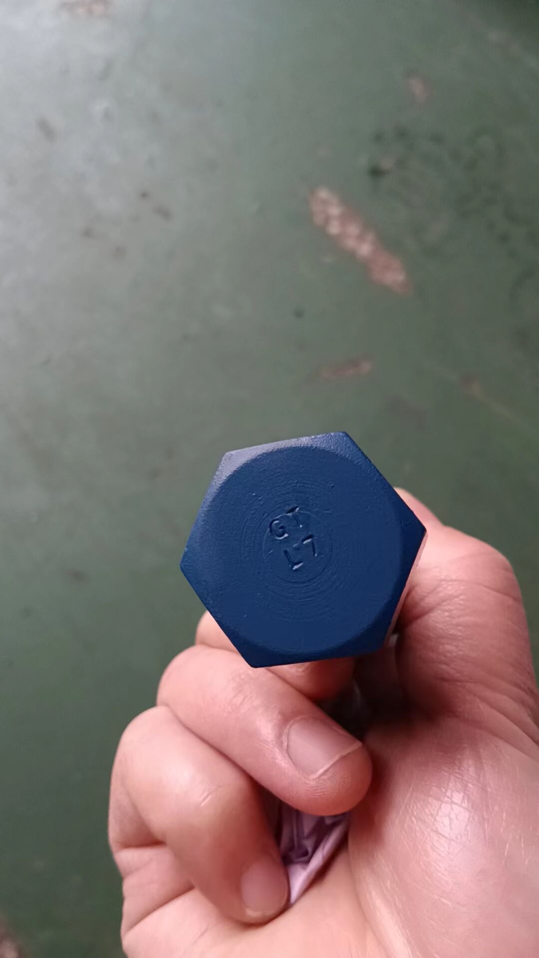 Hot Sale Blue Hex Bolt Ptfe Coating A320 A193 B16 L7m L7 B7m B7 Hex ...