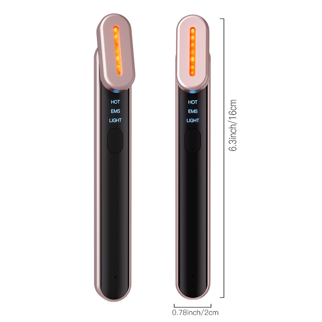 Home Use Beauty Equipment Mini Eye Wrinkle Removal Pen Red Light Anti ...
